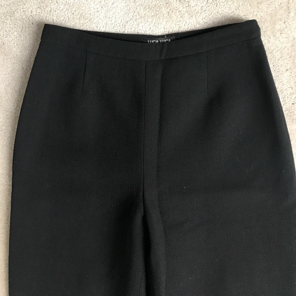 Luca Luca | Pants & Jumpsuits | Luca Luca Wool Crepe Wide Leg Pants It ...
