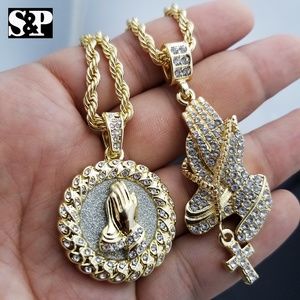 Accessories | 2 Kinds Of Prayers Hands Pendant 24 Rope Chain | Poshmark