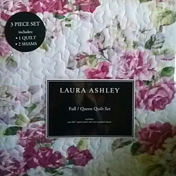Laura Ashley | Bedding | Laura Ashley Quilt Sham Set Lidia | Poshmark