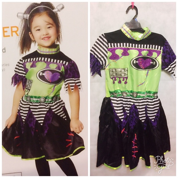 Costumes | Miss Monster Couture Girls Halloween Costume Large | Poshmark