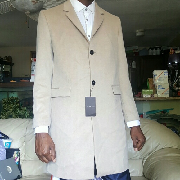 Zara | Jackets & Coats | Zara Man Coat | Poshmark