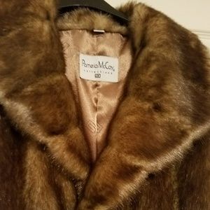 Pamela McCoy | Jackets & Coats | Pamela Mccoy Full Length Faux Fur Coat ...