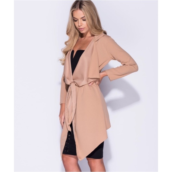 A Mermaid's Epiphany | Jackets & Coats | Sale Giselle Camel Waterfall ...