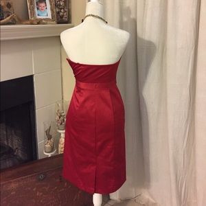The Limited | Dresses | The Limited Red Satin Dress B5 | Poshmark