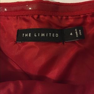 The Limited | Dresses | The Limited Red Satin Dress B5 | Poshmark