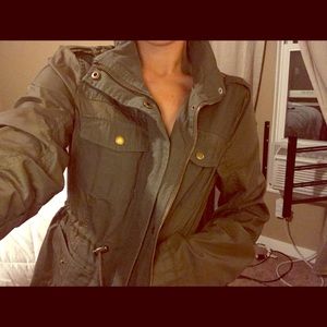 American Rag | Jackets & Coats | Army Green American Rag Fall Jacket ...