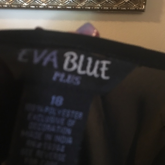 Eva Blue | Dresses | Beautiful Black Eva Blue Evening Gown | Poshmark