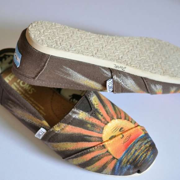 Toms | Shoes | Hand Painted Toms | Poshmark