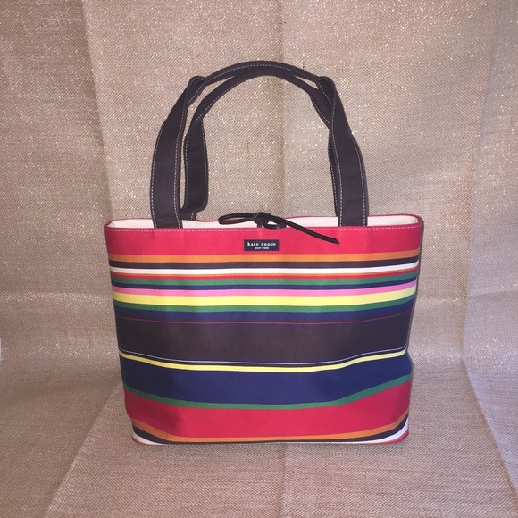 Kate Spade Striped Handbags | semashow.com