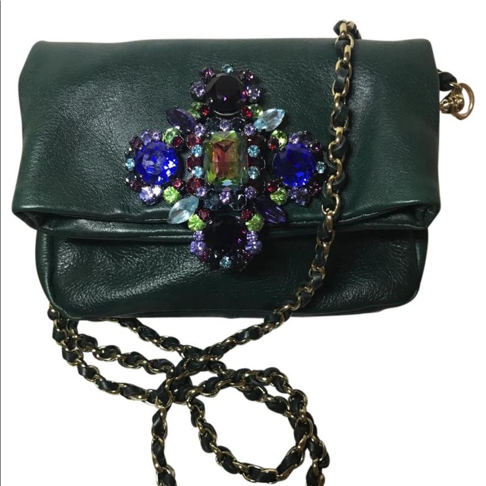 Juicy Couture Luxe Rocks Scarlett Shoulder Bag - Gem