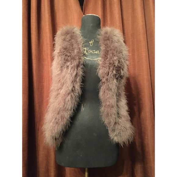 Jackets & Coats | Feather Vest | Poshmark