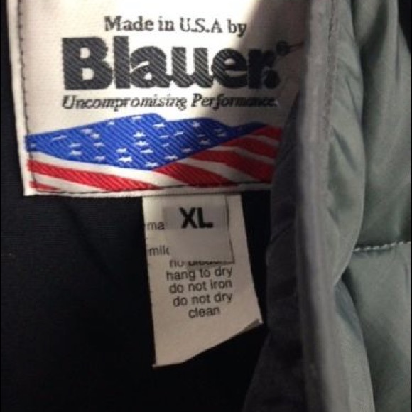 Blauer | Jackets & Coats | Black Xl Blauer Police Coat Collarcuff ...