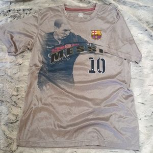 Shirts & Tops | Barcelona Lionel Messi Dry Fit | Poshmark