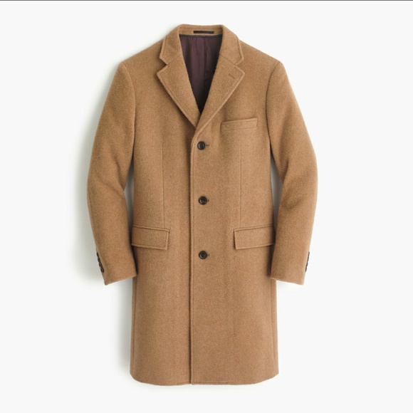 J. Crew | Jackets & Coats | Jcrew Mens Ludlow Top Coat In Italian Wool ...