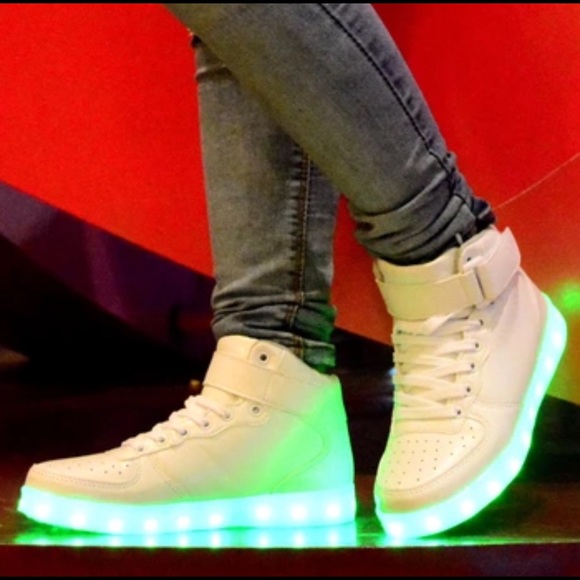 Shoes | Led Boots Lights Up Men Sizes Few Sizes Left | Poshmark