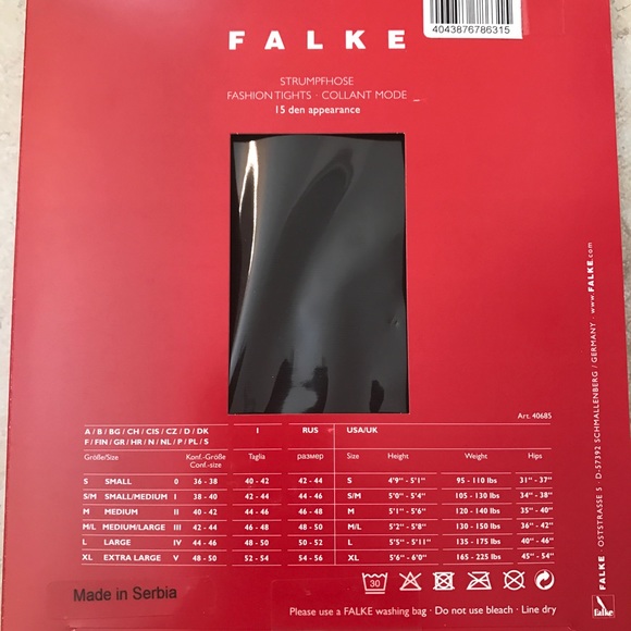 Falke | Accessories | Falke Fashion Tights | Poshmark