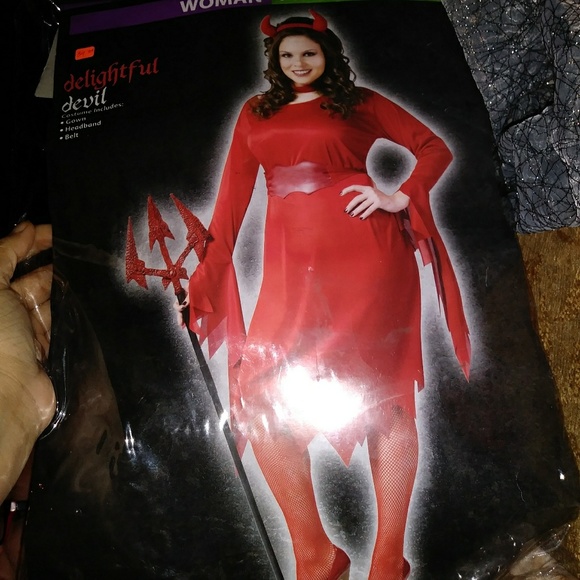 fun world | Dresses | Plus Size Delightful Devil Halloween Costume ...