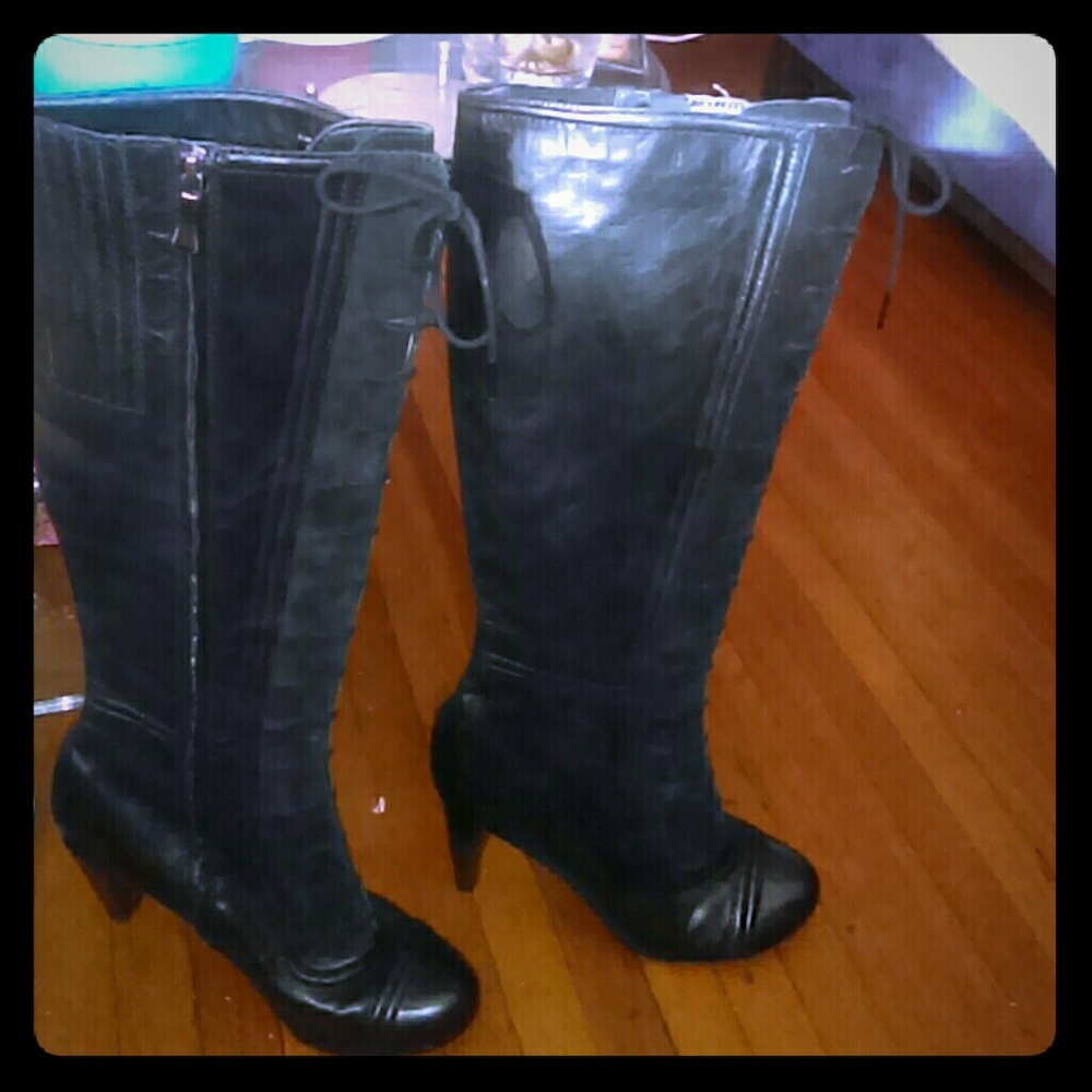 Max Studio Knee High Boots - Gem
