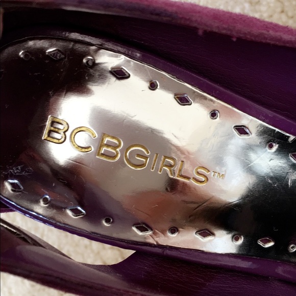 BCBGirls | Shoes | Bcbg Girls Peep Toe Heels Size Adult 7 | Poshmark