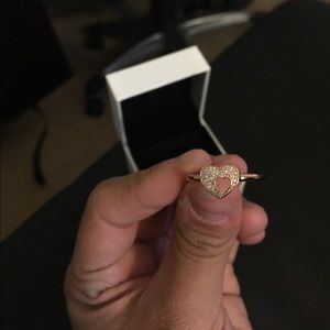 Pandora | Jewelry | New In Box Rose Gold Puzzle Rings | Poshmark