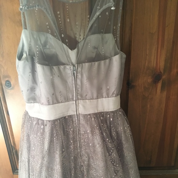 Deb | Dresses | Silver Dress Can Be Used For Any Event | Poshmark