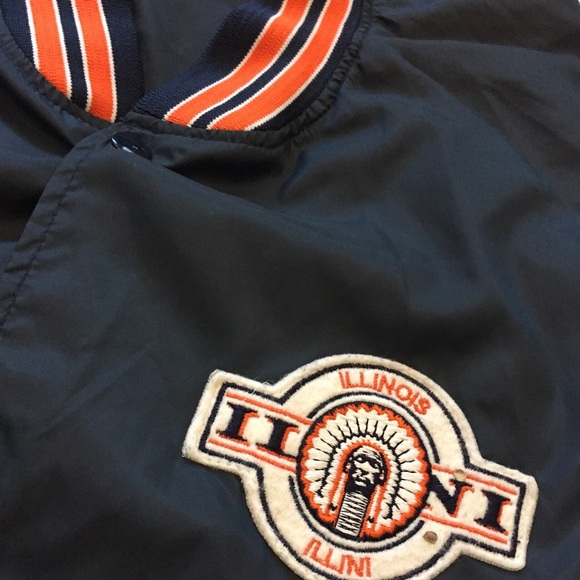 Jackets & Coats | Vintage University Of Illinois Varsity Jacket | Poshmark