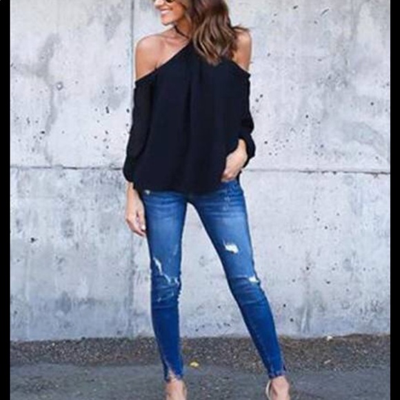 Tops | Womans Sexy Spaghetti Strap Off Shoulder Shirt | Poshmark