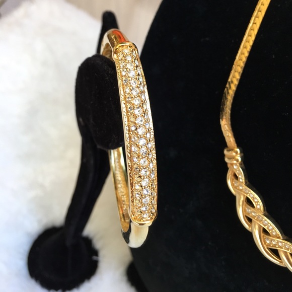 Other | Jewelry | Vintage Gold Plated Jewelry Set | Poshmark