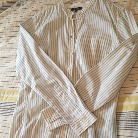 Topshop | Tops | Topshop Long Sleeve Blouse | Poshmark