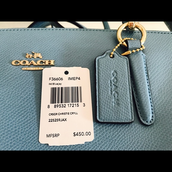 Coach | Bags | Coach Carryalllight Blue | Poshmark