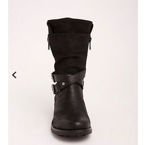 torrid | Shoes | Sold New 3 Torrid Strappy Slouch Moto Boots | Poshmark