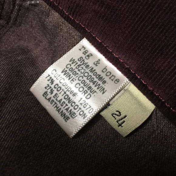 rag & bone | Jeans | Rag Bone Corduroy Elephant Bell | Poshmark
