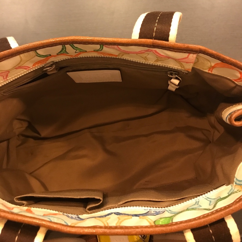 Multi Color Coach Bag - Gem