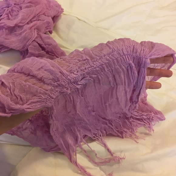 Accessories | Bouncy Pink Ruffle Scarf | Poshmark