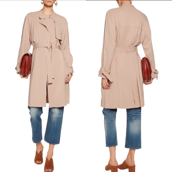 A.L.C. | Jackets & Coats | Nwt Alc Whisper Blush Pink Ethan Trench Coat ...