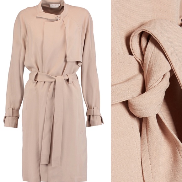 A.L.C. | Jackets & Coats | Nwt Alc Whisper Blush Pink Ethan Trench Coat ...