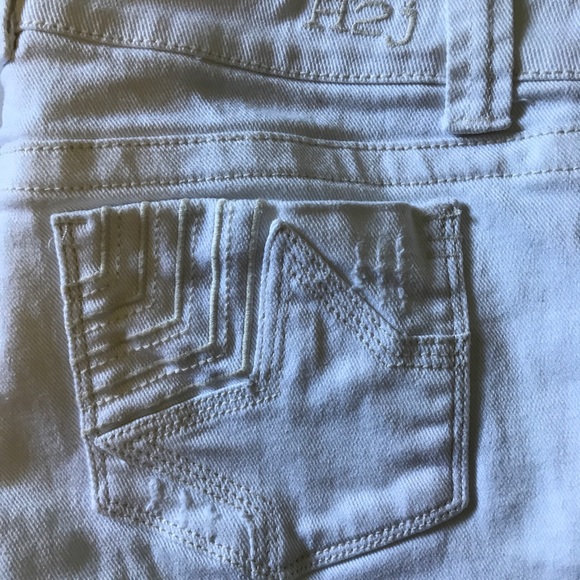H2J | Jeans | H2j White Cropped Denim Jeans | Poshmark