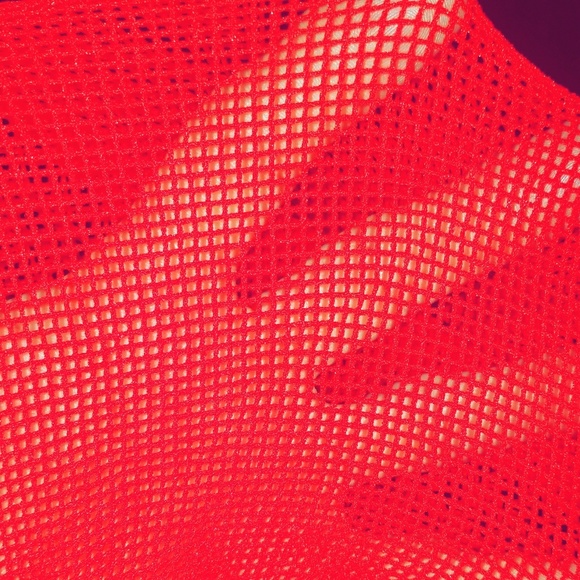 Intimates & Sleepwear | Bright Red Sexy Full Coverage Sheer ...