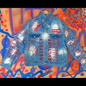 LifeGiven | Jackets & Coats | Custom Vintage Lifegiven Denim Jacket Of ...