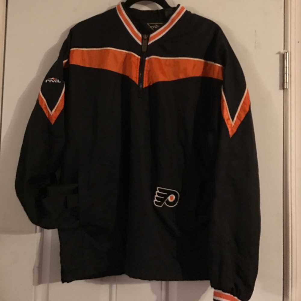 Philadelphia Flyer Rival Center Ice Nhl M Jacket - Gem