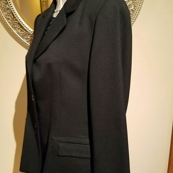 Sandra Angelozzi | Jackets & Coats | Sandra Angelozzi 0 Wool Black Suit ...