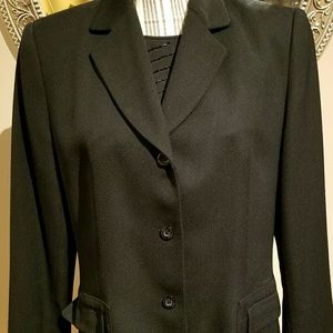 Sandra Angelozzi | Jackets & Coats | Sandra Angelozzi 0 Wool Black Suit ...
