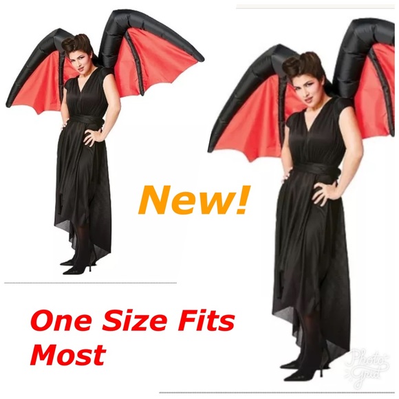 Other | Halloween Adult Airblown Inflatable Devil Wings | Poshmark