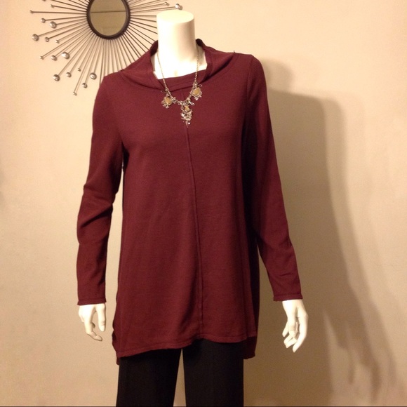 neon buddha | Tops | Neon Buddha Waffle Weave Long Sleeve Tunic | Poshmark