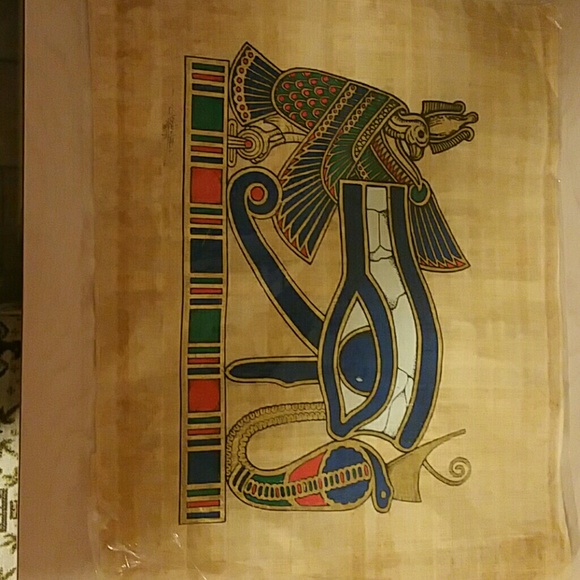 Unknown | Other | Egyptian Eye Of Horus Papyrus | Poshmark