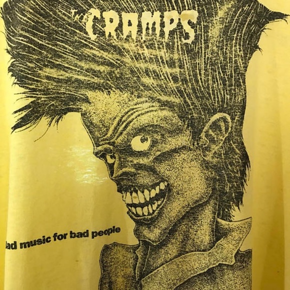 n/a | Shirts | The Cramps Shirt Vintage 8s Paper Thin Punk Tee | Poshmark