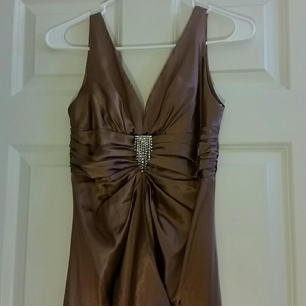 Bronze Prom Dress - Gem