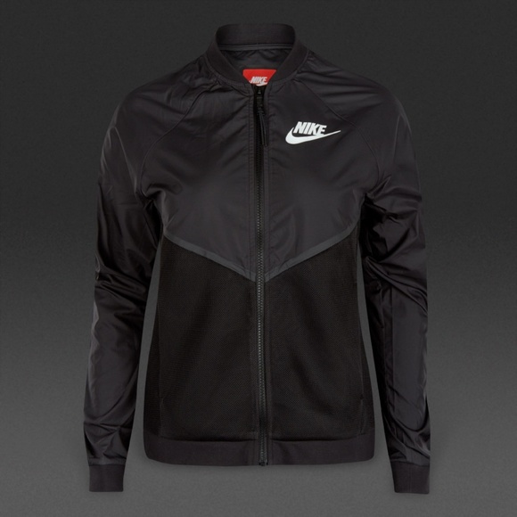 Nike | Jackets & Coats | Nike Tech Hypermesh Black Bomber Jacket | Poshmark