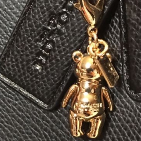 Coach | Accessories | Coach Authentic Teddy Bear Clip Charm W Gift Box ...