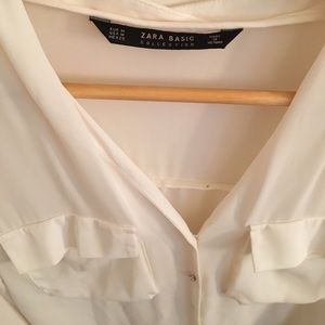 Zara | Tops | Zara Basic Collection Blouse | Poshmark